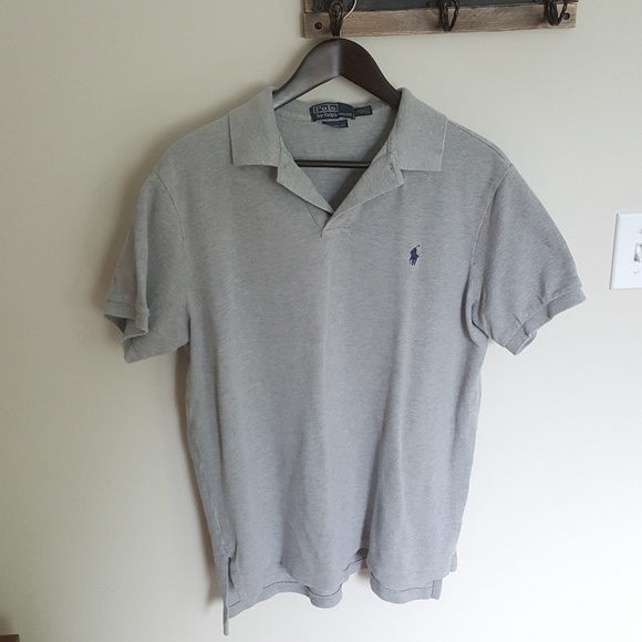 Polo Ralph Lauren | Shirts | Mens Polo Grey Polo Shirt | Poshmark